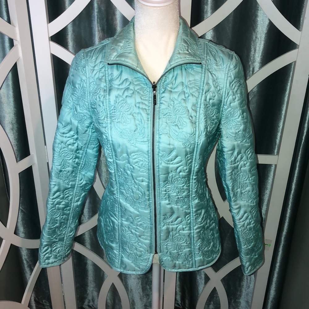 100% Silk Quilted Cottagecore Coat/Jacket - Gem